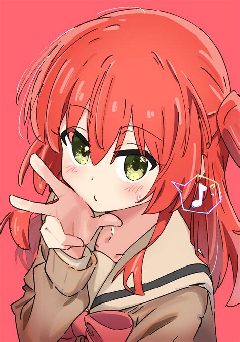 Kita Ikuyo Bocchi The Rock Drawn By Shinshinssnsnoekaki Danbooru