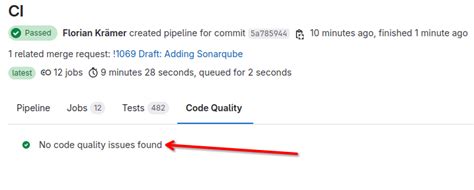 How Do You Import The Code Quality Report Into Gitlab Sonarqube Server Community Build