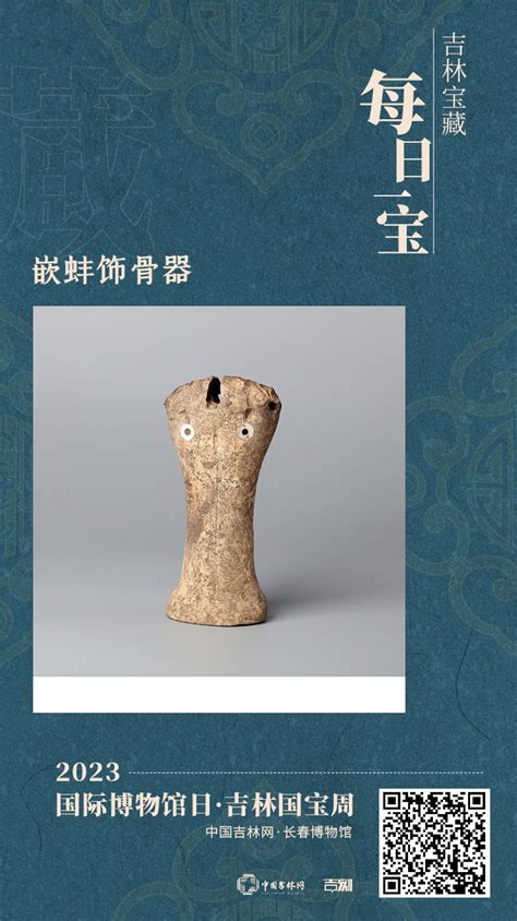 吉林宝藏每日一宝⑦嵌蚌饰骨器和鱼鳃卜骨 中国吉林网