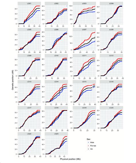 Comparison Of Map Positions Between Genetic And Physical Maps For