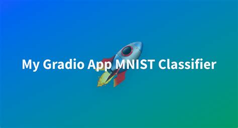My Gradio App Mnist Classifier A Hugging Face Space By Soutrik