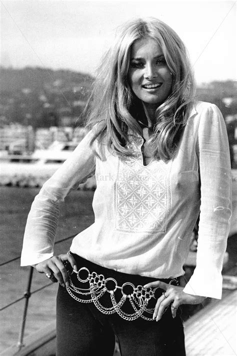 Barbara Bouchet Taken In The South Of France Circa Photograph By Mark Ellidge Barbara