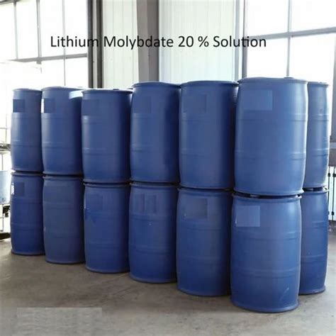 Lithium Molybdate 20 Solution Purity High Grade Reagent At Best