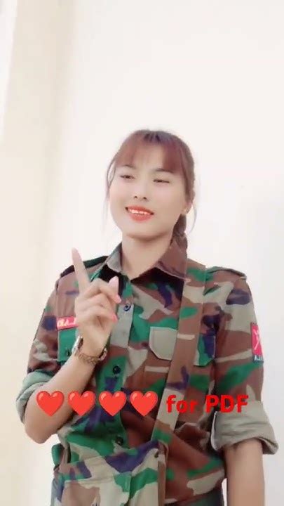 Tnla ရဲမေချော ️ Beautifulgirl Shorts Myanmarrevolution Viral Pdf Myanmarnews Kyawsoeoo