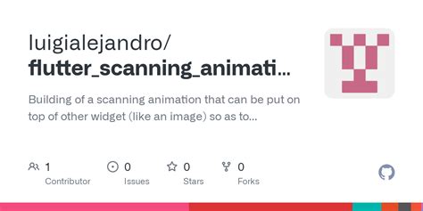 Github Luigialejandroflutterscanninganimation Building Of A