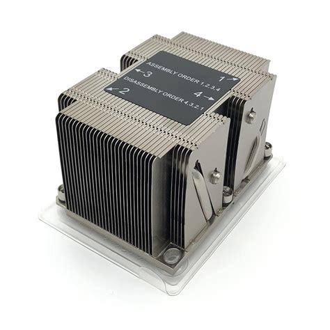 Intel Lga3647 Narrow 2u Server Passive Cpu Cooling Heatsink Lori