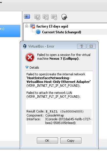 Creating Virtual Network Adapter Windows 10 Failed Pnamod