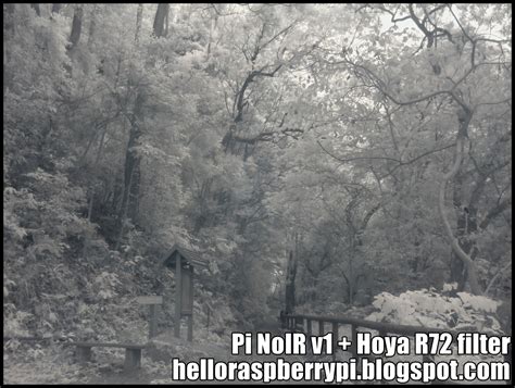 Hello Raspberry Pi Filter Test On Pi NoIR V1 UV IR CUT Hoya R72 And Align Focus For Infrared