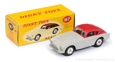 Bid Now Dinky 167 Ac Aceca Coupe Two Tone Grey Bright September 3