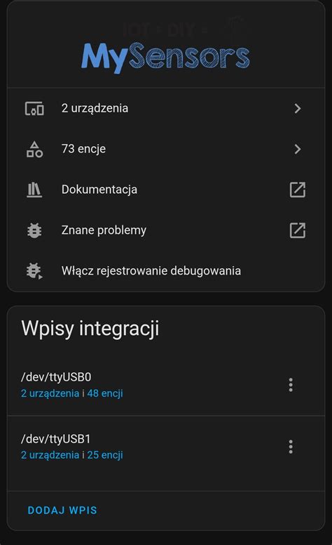 Mysensors Problem Third Party Integrations Home Assistant Community