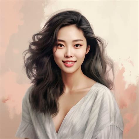 Premium Ai Image Beautiful Young Asian Woman With Natural Beauty And