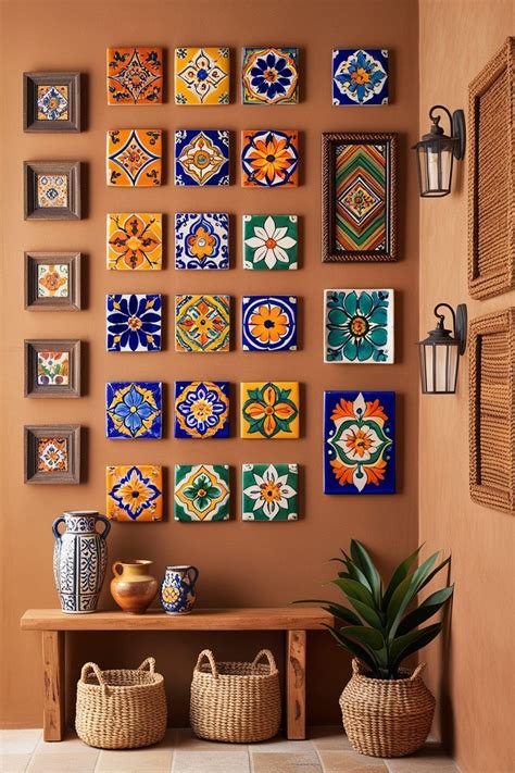 Vibrant Mexican Wall Decor Ideas A Visual Feast For Your Home 🇲🇽🎨