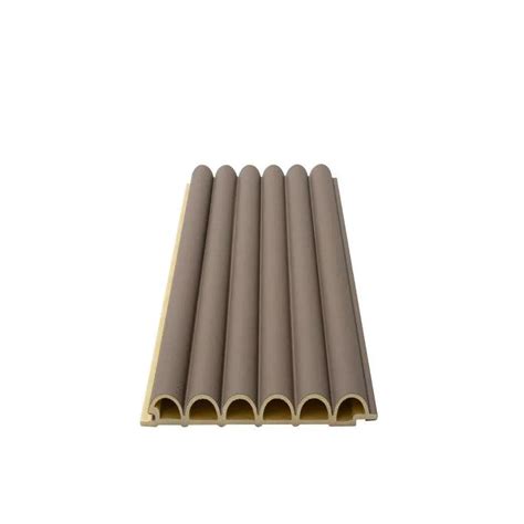 Factory Curved Surface Half Round Design 3d Fluted Wall Cladding