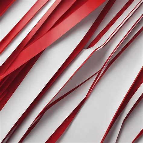 Premium Photo Red Abstract Lines On A White Background Wallpaper With