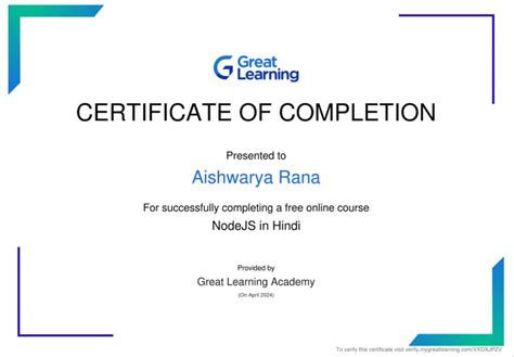 Aishwarya Rana On Linkedin Nodejs Greatlearning Techenthusiast