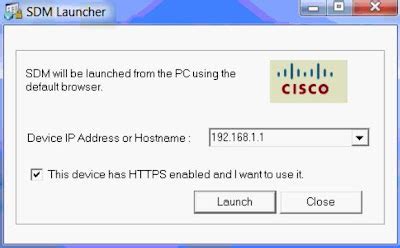 Living In The Cloud Cadence Cisco SDM Security Device Manager