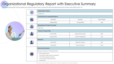 Regulatory Report Powerpoint Ppt Template Bundles Ppt Slide