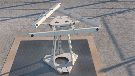 Bird Detection System With Surveillance Camera 3d Model 39 3ds Blend C4d Fbx Max Ma