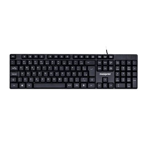 Teclado Usb Officeeasy Com Fio Preto