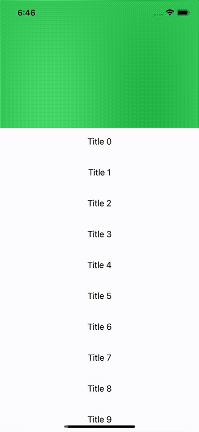 Implementing A Collapsible Sticky Header In Swiftui By Santhosh