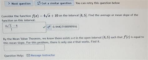 solved consider the function f x 4x 10 on the interval