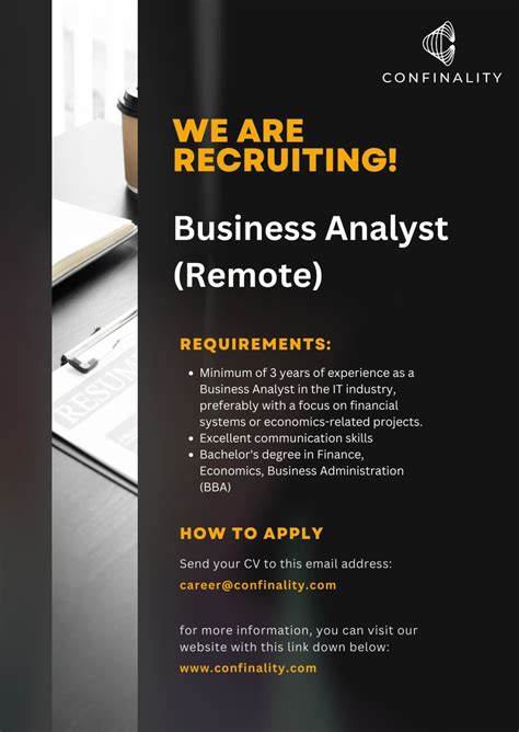 Wajiha J On Linkedin Apply Now Confinality Is Looking For A Business