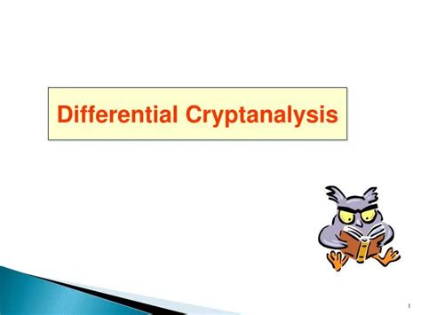 Ppt Differential Cryptanalysis Powerpoint Presentation Free Download Id 5853204