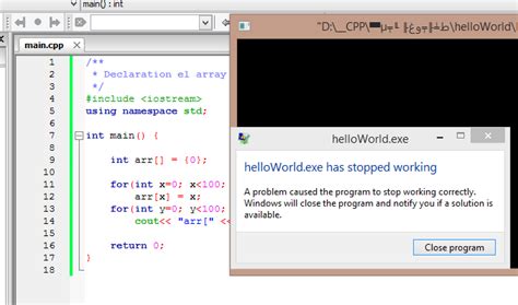 C Simple Code Of Array Gives Me A Runtime Error Stack Overflow