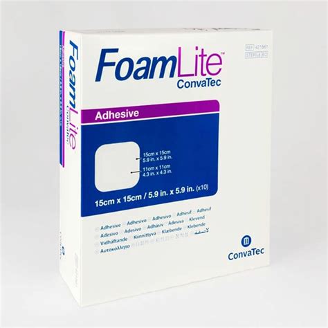 Foam Lite Dressing 15 X 15cm Aandr Medical Supplies