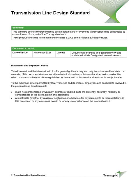 1 3 Transmission Line Design Standard Rev 2 Pdf Electric Power Transmission Insulator