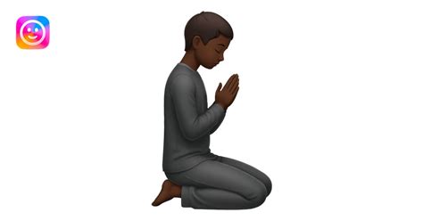 Create An Emoji That Reflects Islamic Prayer Silhouette Emoji Ai