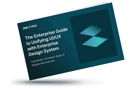 The Enterprise Guide To Unifying Uiux With Enterprise Design Systems