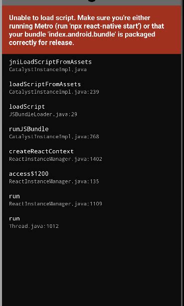 Crash In Android Version After Update To Issue Facebook React Native GitHub