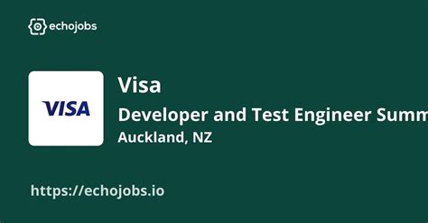 Visa Is Hiring Developer And Test Engineer Summer Internship Auckland Nz Net Html Css C