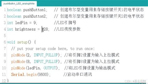 Arduino程序—模拟输出（基础知识）analogwrite Csdn博客