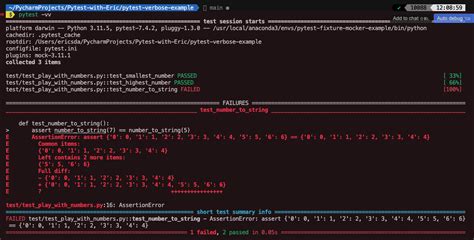 How To Debug Failing Tests Like A Pro Use Pytest Verbosity Options Pytest With Eric