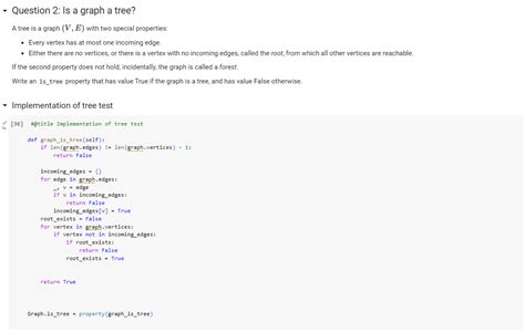 Solved Question Is A Graph A Tree A Tree Is A Graph Chegg