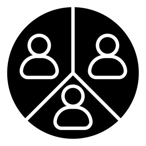 Customer Segmentation Icon Line Vector Illustration 39885514 Vector Art At Vecteezy