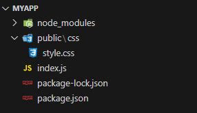Express Serving Static File CSS