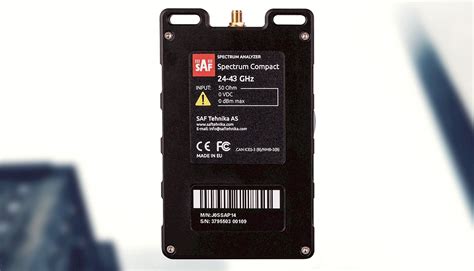 Handheld Spectrum Analyzer Upgraded To 24 43 Ghz