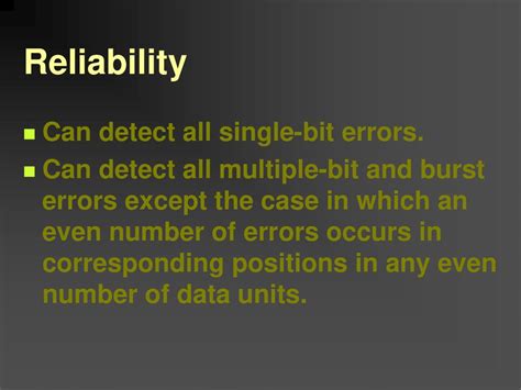 Chapter 9 Error Detection And Correction Ppt Download