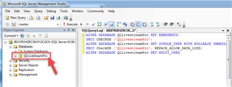 Xử Lý Lỗi Database Suspect Ms Sql Server Phần Mềm Iclick