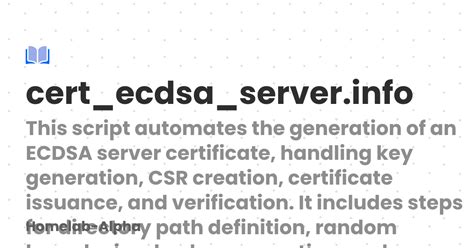 Cert Ecdsa Homelab Alpha