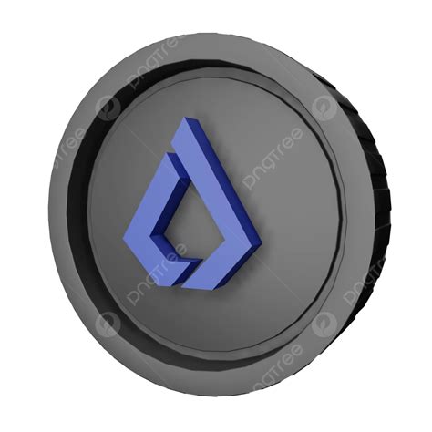 3d Cryptocurrency Coin Icon Symbol Logo Render Cryptocurrency