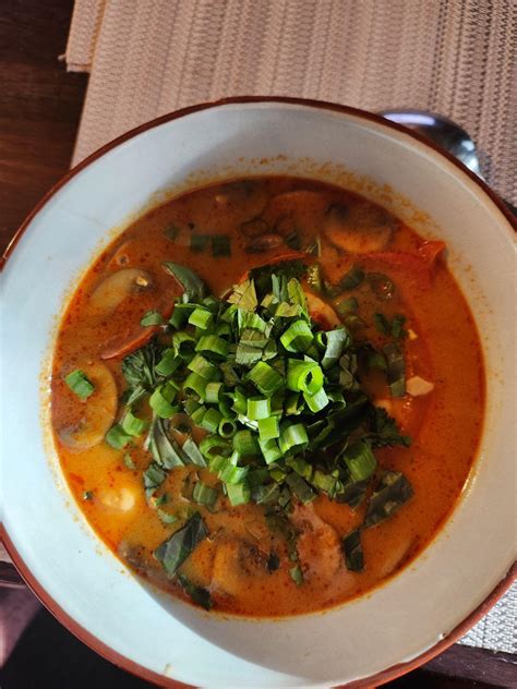 Homemade Shrimp Curry Soup Rfood