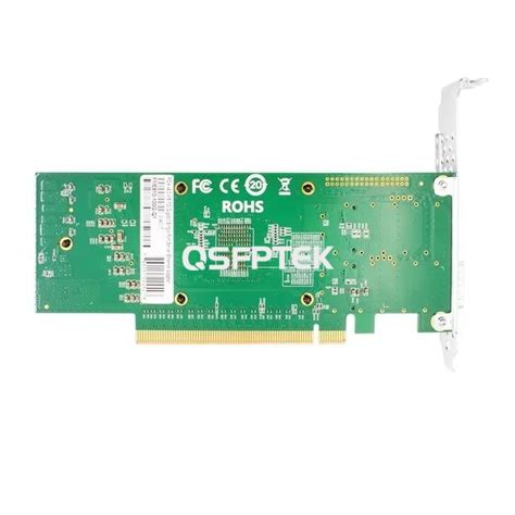 100g Single Port Qsfp28 Intel E810 Cam1 Based Ethernet Network Interface Card