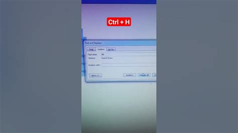 Replace All Easy Way Trickscomputertrickszone Learning Shortvideo