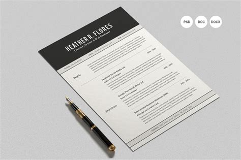 Sexy Resume Templates Guaranteed To Get You Hired Inspirationfeed