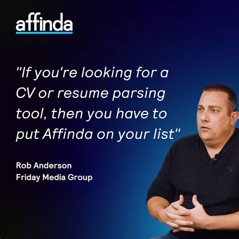 Affinda On Linkedin Resume Parser The Most Accurate Parsing Software Affinda