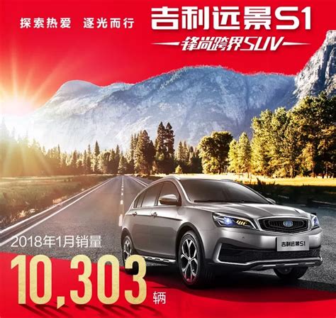 2018开年大吉 吉利汽车1月销量再创新高 同比增长51 凤凰网汽车 凤凰网